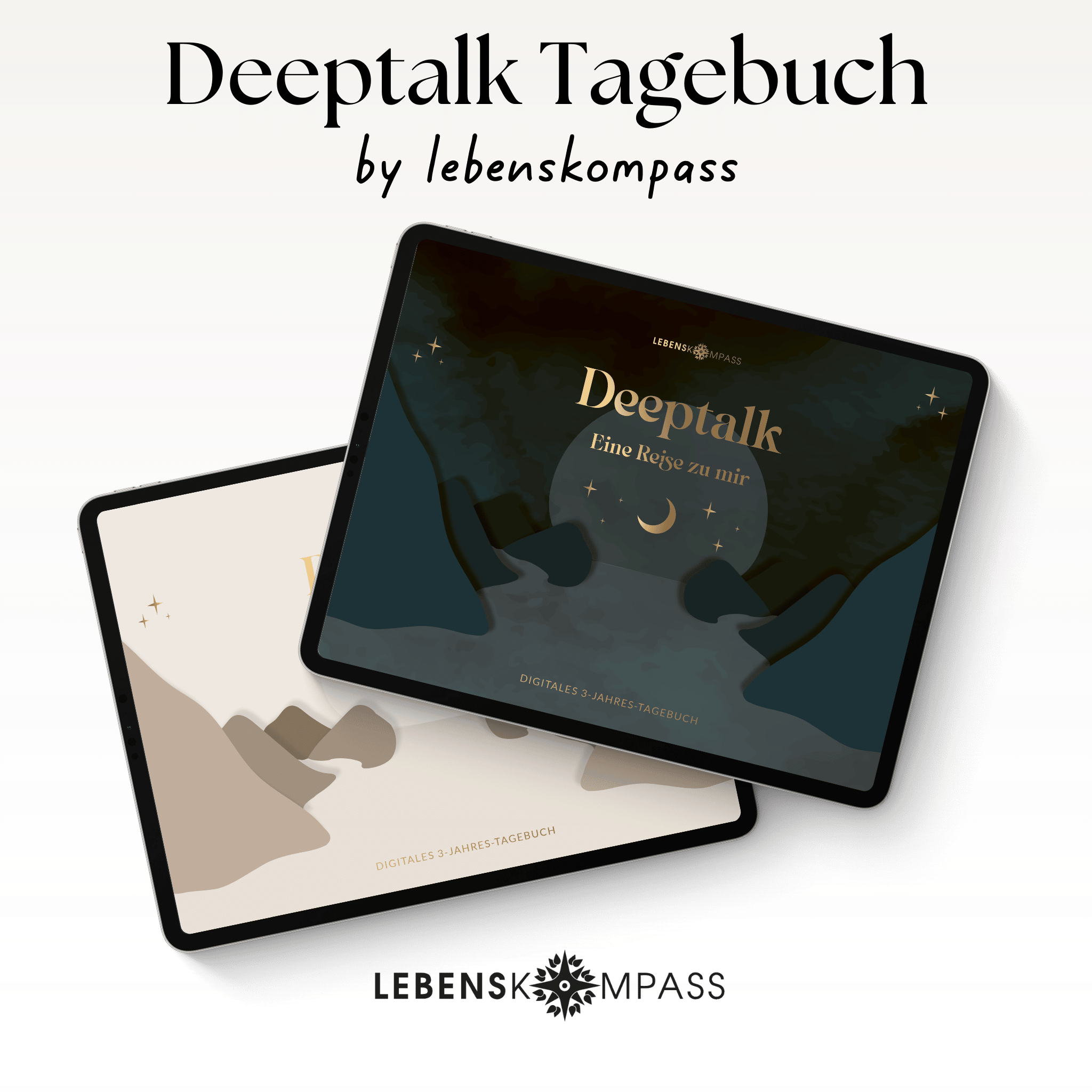 3 Jahres Tagebuch "Deeptalk" - Undatiert | noSheets